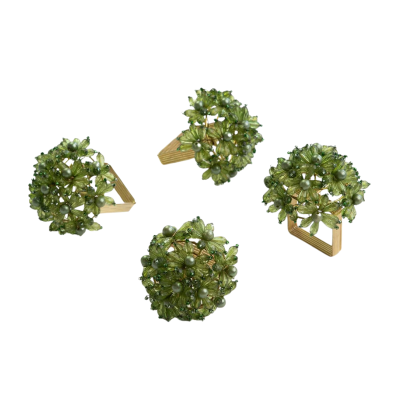 Fern Bouquet Napkin Rings – Hummingbird Home & Co.